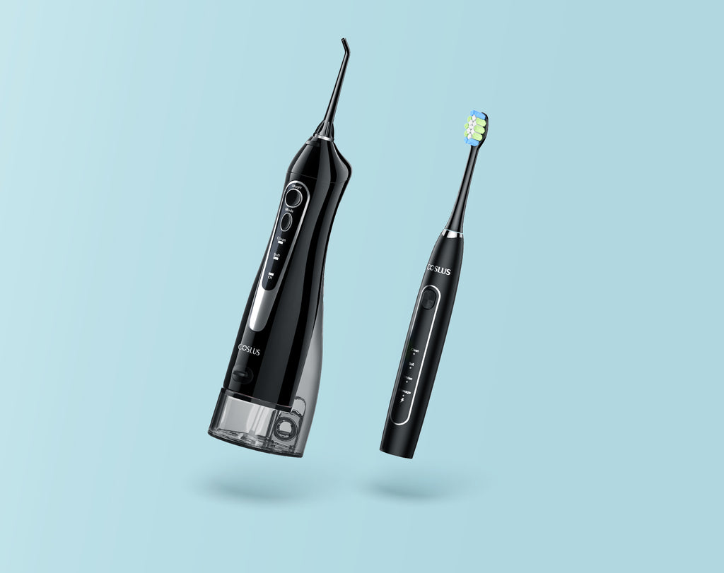 COSLUS Ultimate Oral Care Kit - Sonic Electric Toothbrush & Cordless ...